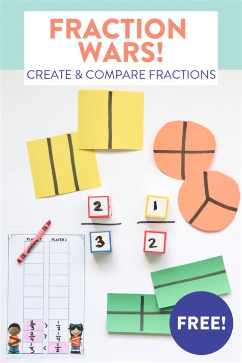 Fraction Activity For First And Second Grade Susan Jones Teaching