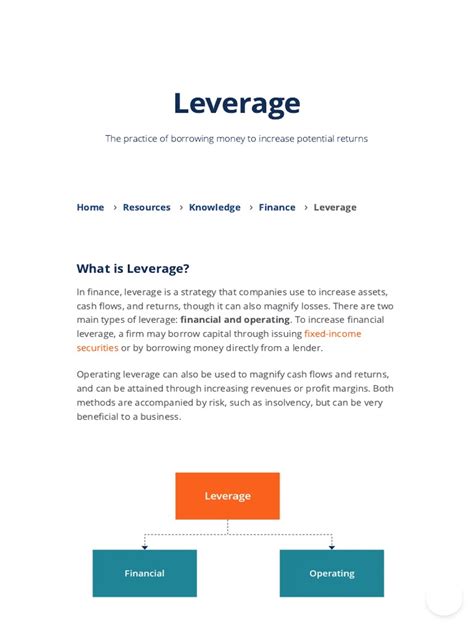 leverage guide examples formula for financial and operating leverage