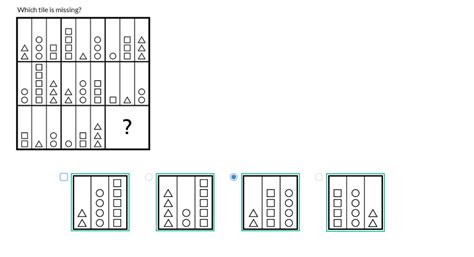 Solved Which Tile Is Missing Which Tile Is Missing Chegg