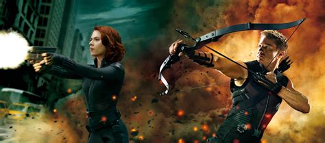 The Avengers Black Widow And Hawkeye By HarleyQuinn645 On DeviantArt