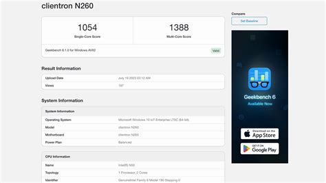 Intel N のGeekbenchスコアが掲載シングルコア性能はRyzen マルチコア性能はCore i U並みかも ガルマックス