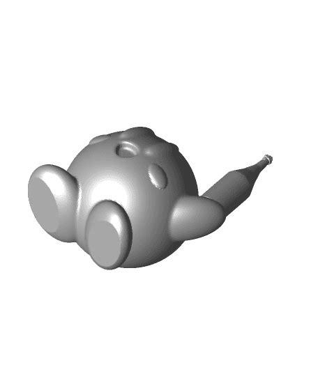 Kirby Inhale Kirby Fan Art 3d Model By Printedobsession On Thangs