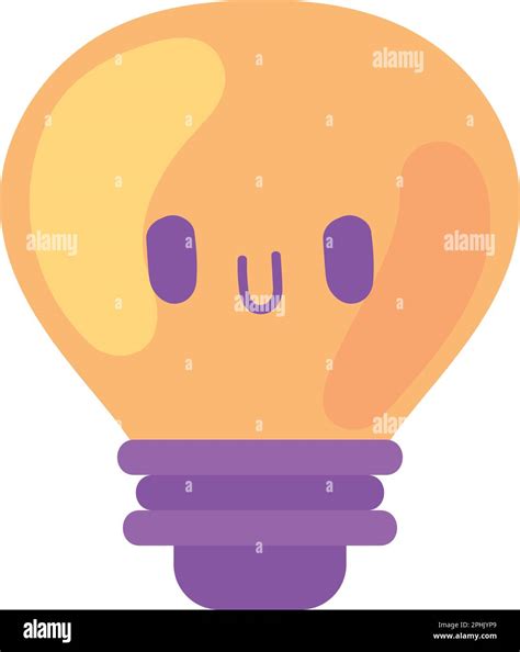 Cute Bulb Creativity Stock Vector Image And Art Alamy