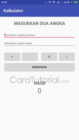 Cara Membuat Aplikasi Kalkulator Di Android Studio Caratutorial