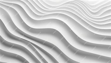 Premium Photo Elegant Seamless White Wave Texture Pattern Background In Monochrome White Color