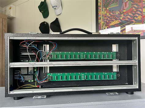 Eurorack Modular Synthesiser Case 2x 124hp Powered Doepfer Reverb Uk