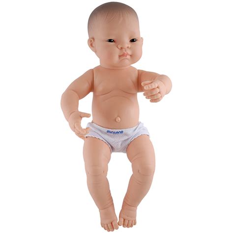 Asian Boy Anatomically Correct Newborn Doll Mle31005 Miniland