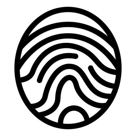 Premium Vector Fingerprint Showing Security And Identification In