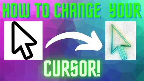How To Change Your Cursor YouTube
