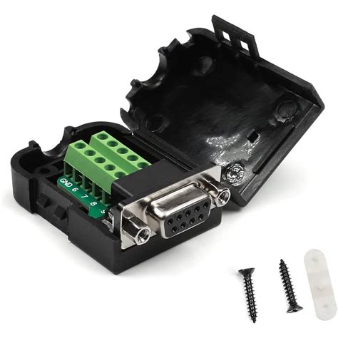 Db9 Female Terminal To Rs232 Rs485 Serial Conversion Board With Case Db9 Female Terminal To Rs232 Rs485 Serial Conversion Board With Case