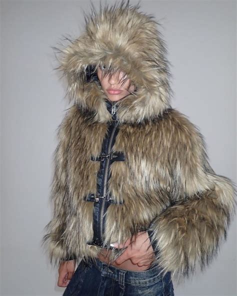 Jaded London On Instagram C Oat Jaded London Fur Jacket Outfit High Fashion Street Style