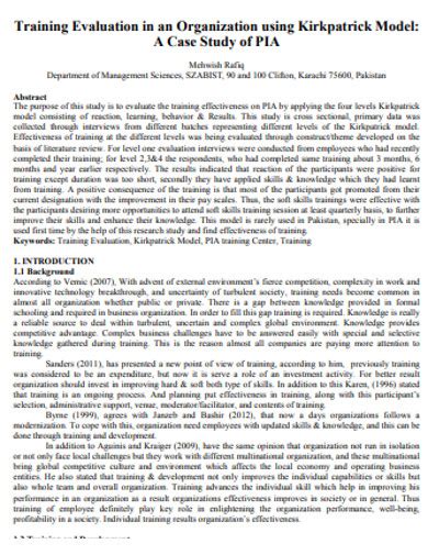 19 Training Evaluation Examples To Download