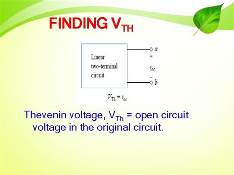 Chapter 5 Circuit Theorems Circuit Theorems Source Transformation