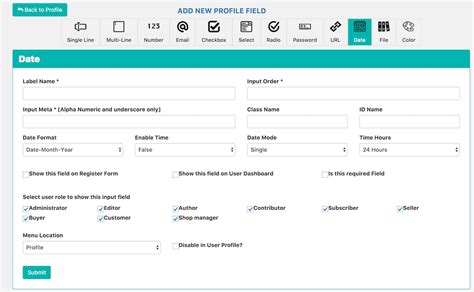 Buffercode Frontend Dashboard Extra