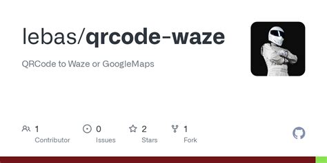 GitHub Lebas Qrcode Waze QRCode To Waze Or GoogleMaps