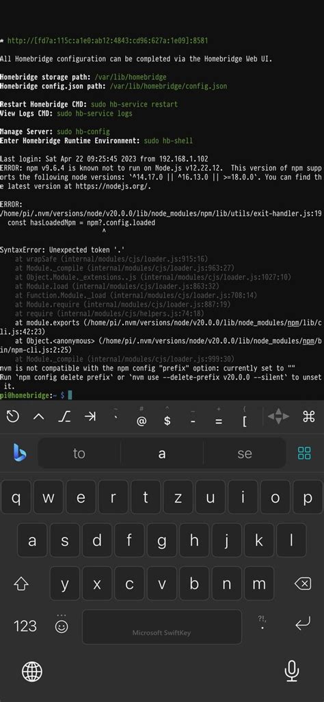 Homebridge Stuck On Starting Now After Nodejs Update Rhomebridge