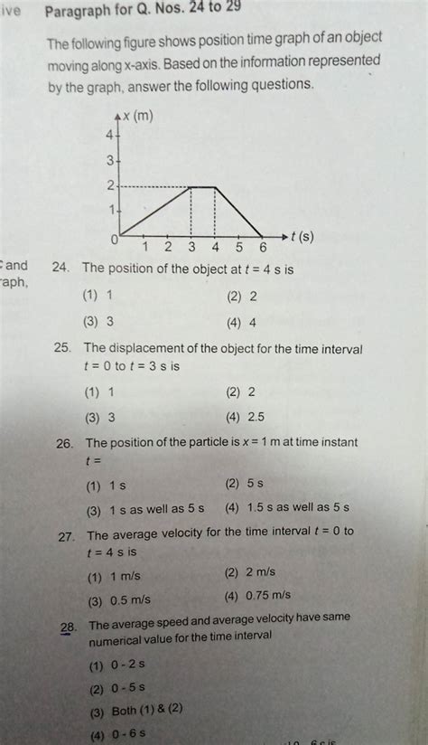 The Average Speed And Average Velocity Have Same Numerical Value For The