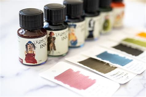 No Smudging Fast Dry Fountain Pen Ink Rohrer Klingner Sketch Ink Planning Wellness