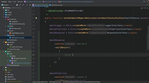 mocking stubs phpunit unit testing with a bite symfonycasts