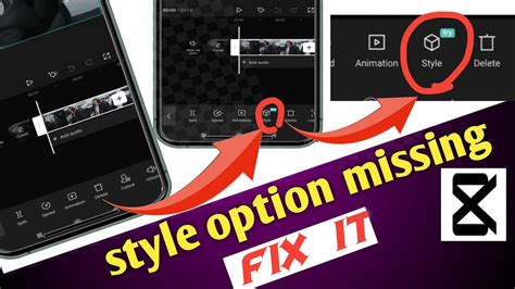 Capcut Style Option Not Showing How To Get Style Option In Capcut