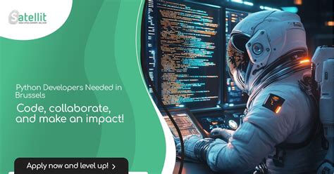 satellit on linkedin dedicatedexpertsdeliver python wearehiring