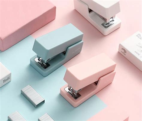 Pack Of Cute Mini Stapler With Staples Paper Clips Etsy