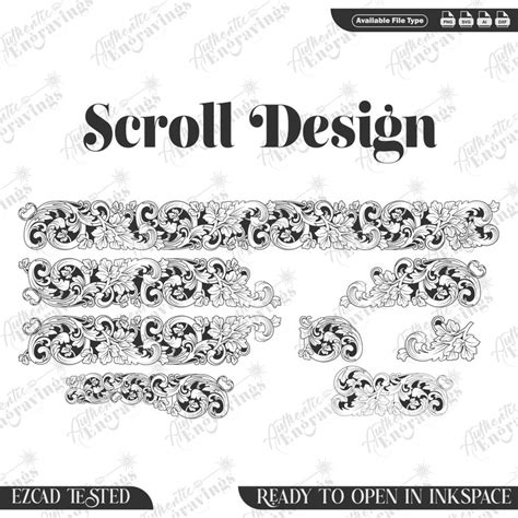 Scroll Svg Etsy