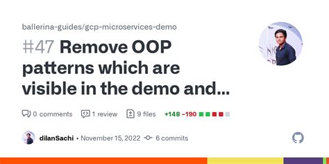 Remove Oop Patterns Which Are Visible In The Demo And Fix Minor Issues By Dilansachi · Pull