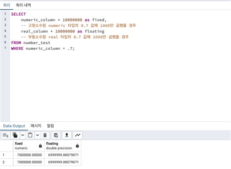 Postgresql실용 4데이터 타입문자형 숫자형 날짜형 Json 그 외 그리고 Cast As 데이터 타입 변환