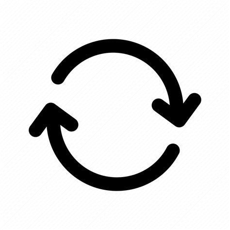 loop refresh reload two arrows recurrent icon download on iconfinder