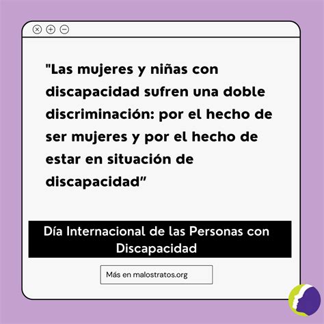 Día Internacional De Las Personas Con Discapacidad Malos Tratos