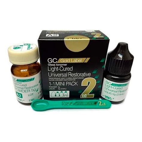 GC FUJI 2 LC A2 MINI INO VID FOTO REST DDC Deposito Dental Del Caribe