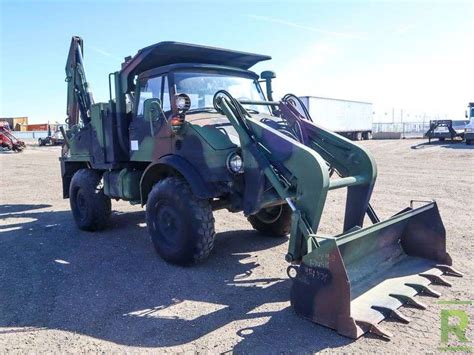 Unimog 419 Loaderbackhoe Roller Auctions