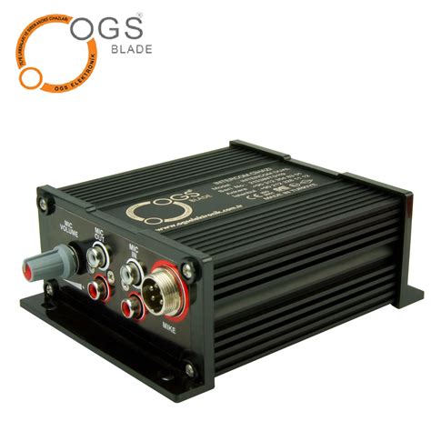Security Cars Defence Vechile Intercom System With Interior 30 Watt