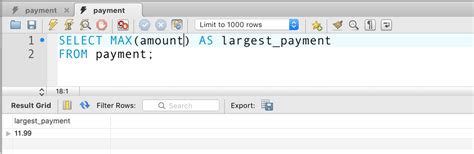 SQL Max SQL Min
