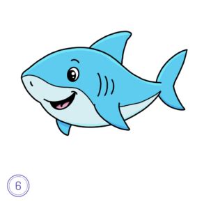 How To Draw A Shark Step By Step Guide To Drawing Mimi Panda