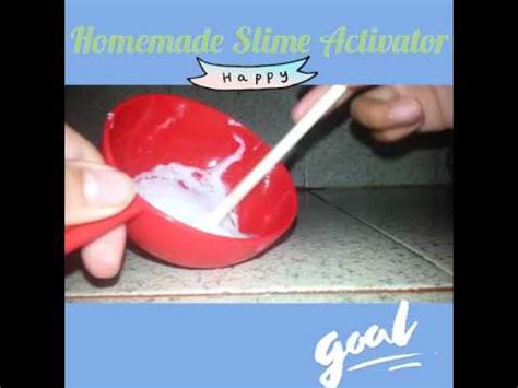 How To Make Slime Activator Without Borax Contact Lens Solution