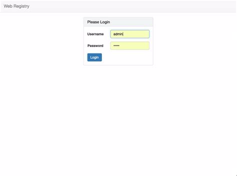 Github Mkuchindocker Registry Web Examples