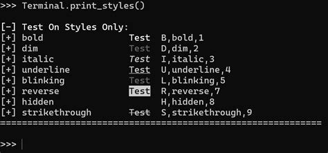 GitHub Jo X ANSIController Basic Python Module To Control Color Style Text In Terminal