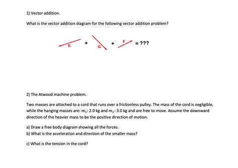 Solved Vector Addition What Is The Vector Addition Chegg Com