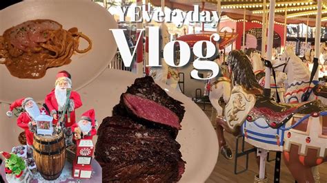 기념일 데이트 Vlog 미쉐린and블루리본 맛집 간 날🍽 봉밀가 엘픽 잠실 크리스마스 마켓 젠제로