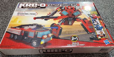 Kre O Transformers Sentinel Prime 30687 Hobbies And Toys Toys And Games On Carousell
