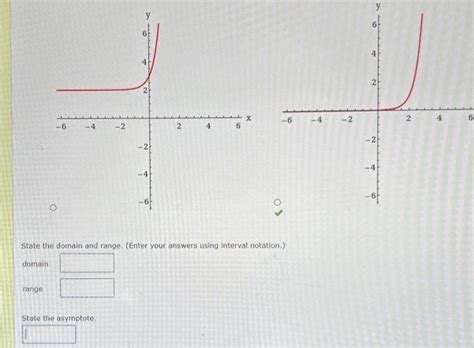 State The Domain And Range Enter Your Answers Using