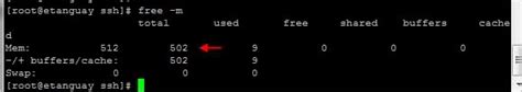 linux how can i reboot my vps if it says cannot allocate memory