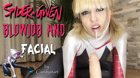Spider Gwen Cosplay Blowjob And Facial Pov Anime Cosplay Clips4sale