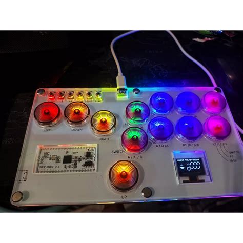 Jual Joystick Arcade Hitbox Pengendali Street Fighter Tombol Mekanis Pengendali Game Tongkat