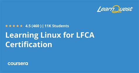 Free Trial Online Course Learning Linux For Lfca Certification