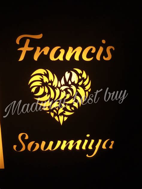 Happy Bithday Led Frame Models