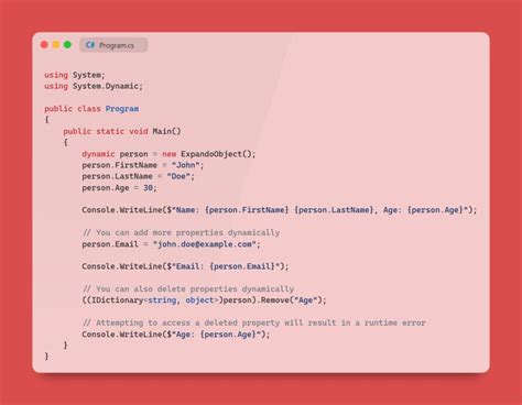 💡 Dynamic Types And Expandoobject For Flexible Data Structures Keyur