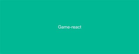 game react